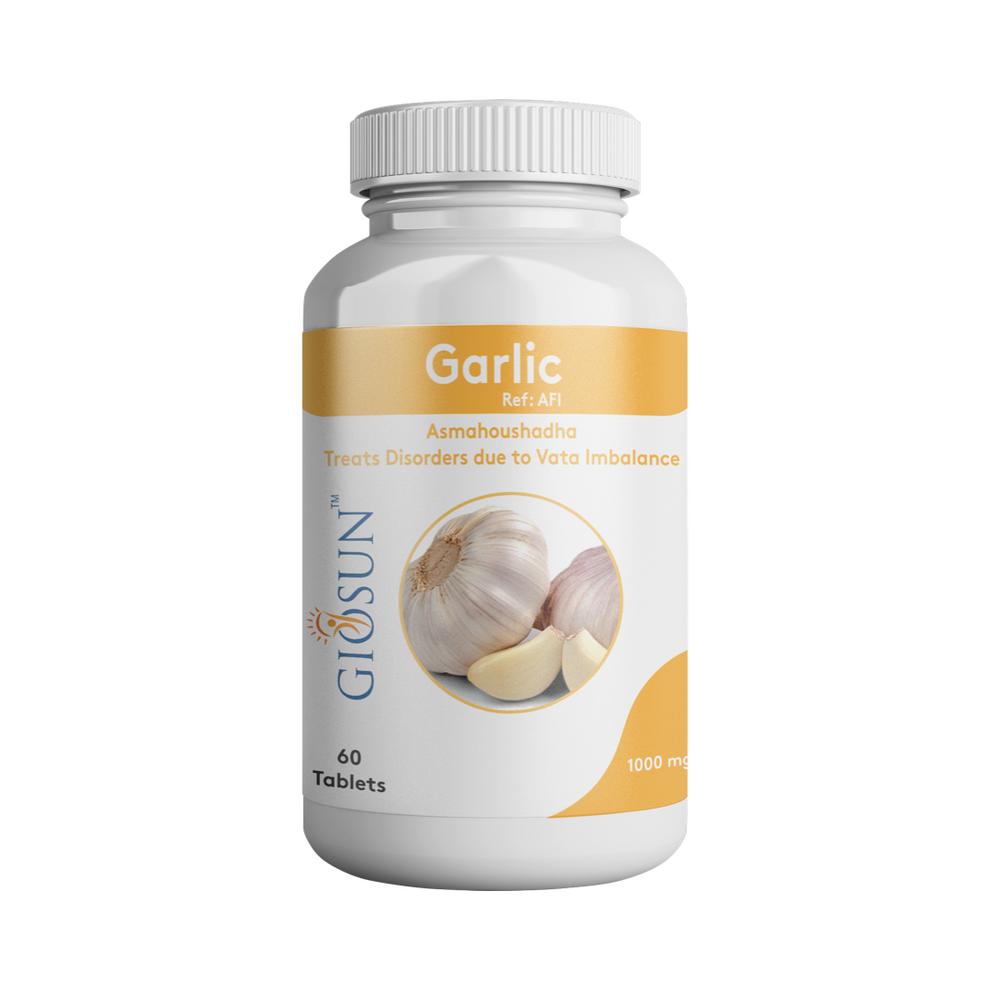 Garlic -1000mg Tablets – ThinkAyurvedaFirst™