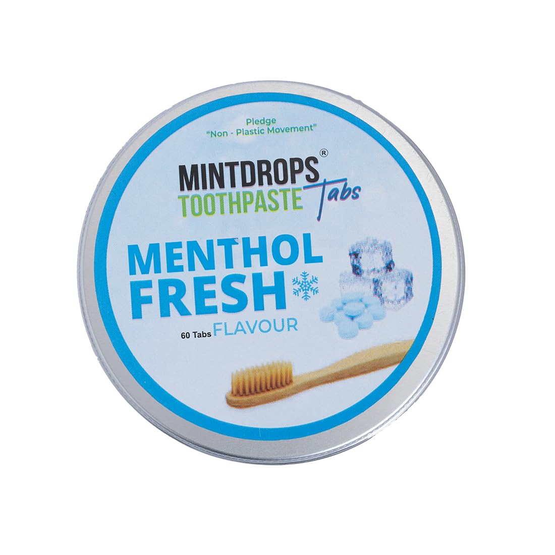 Mintdrops Toothpaste Tabs (Menthol Flavour) – ThinkAyurvedaFirst™