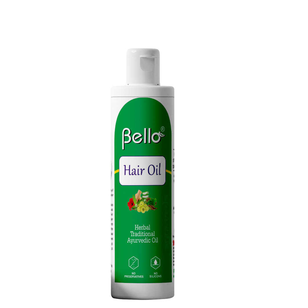 Bello Hair Oil Herbal – ThinkAyurvedaFirst™