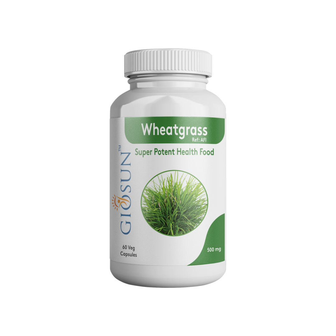 Wheatgrass - 500mg Capsule – ThinkAyurvedaFirst™