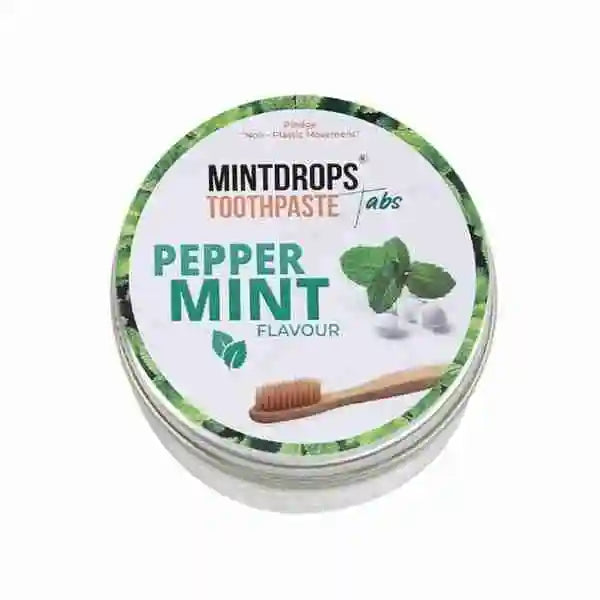 Mintdrops Toothpaste Tabs (Mint Flavour) – ThinkAyurvedaFirst™