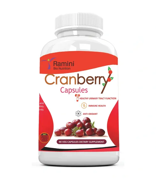 Cranberry Capsules 500 Mg - 90 Veg Capsules – ThinkAyurvedaFirst™